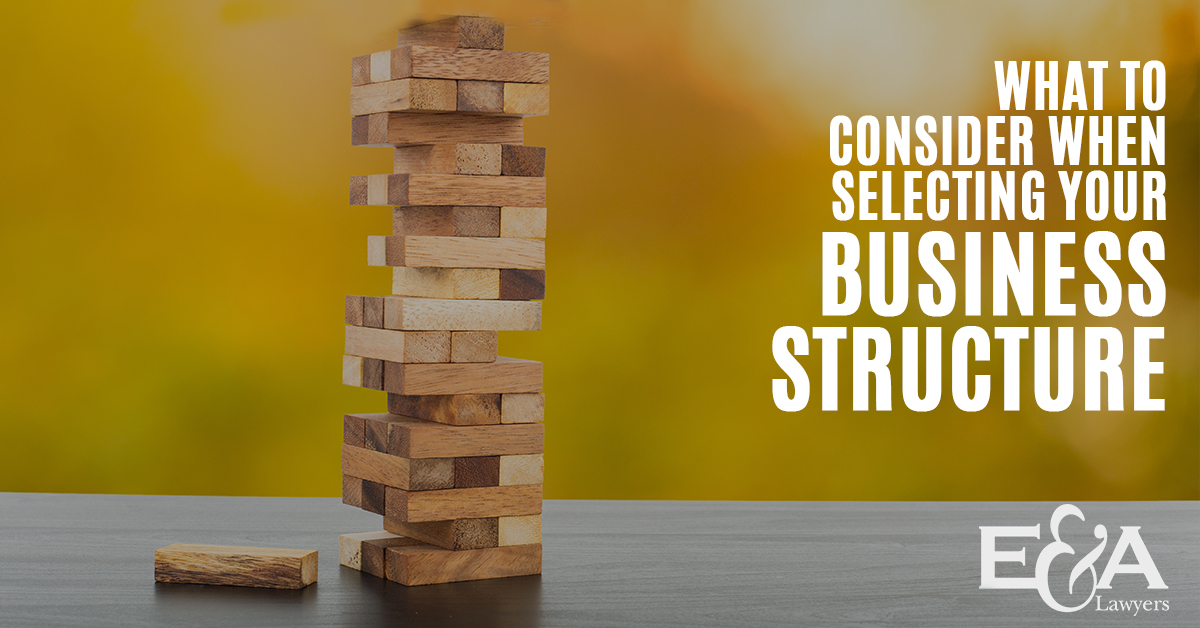 Types of Business Structures | E&A Lawyers