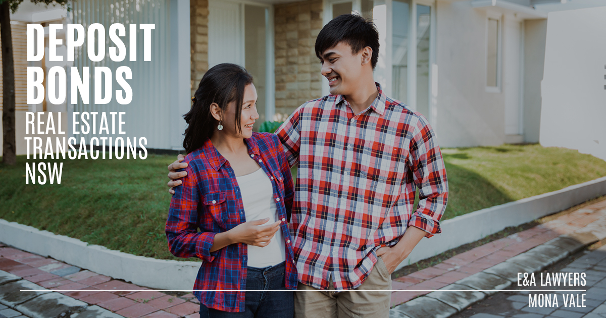 Deposit Bonds When Buying and Selling Property