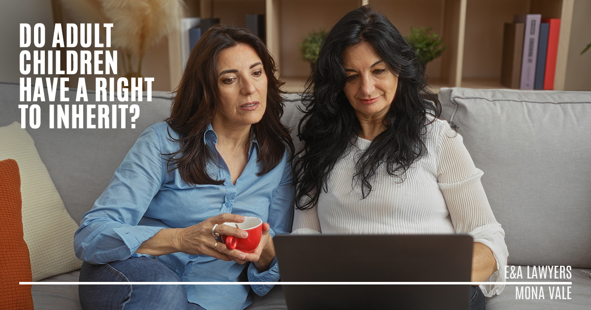 Adult Children and Inheritance Rights in NSW